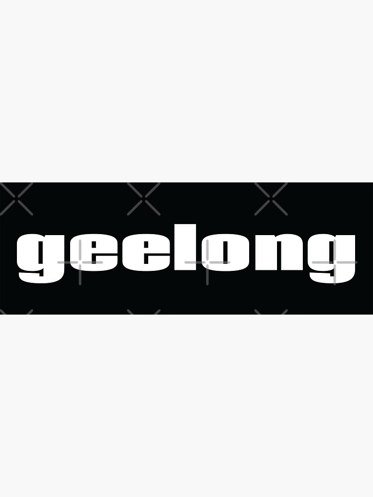 "Geelong" Sticker by ProjectX23 | Redbubble
