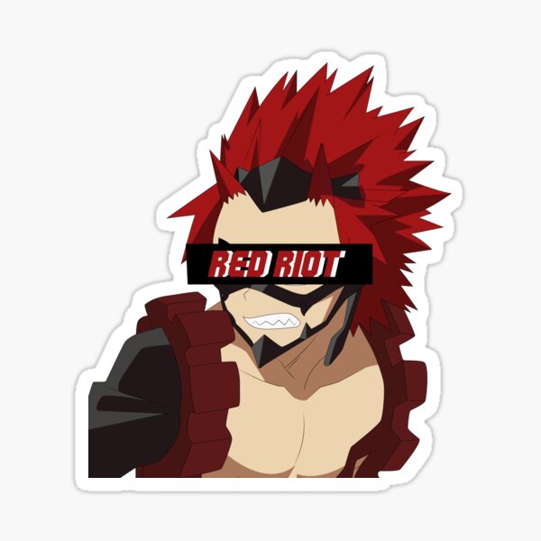 "Eijiro Kirishima" Sticker by Kura97 | Redbubble