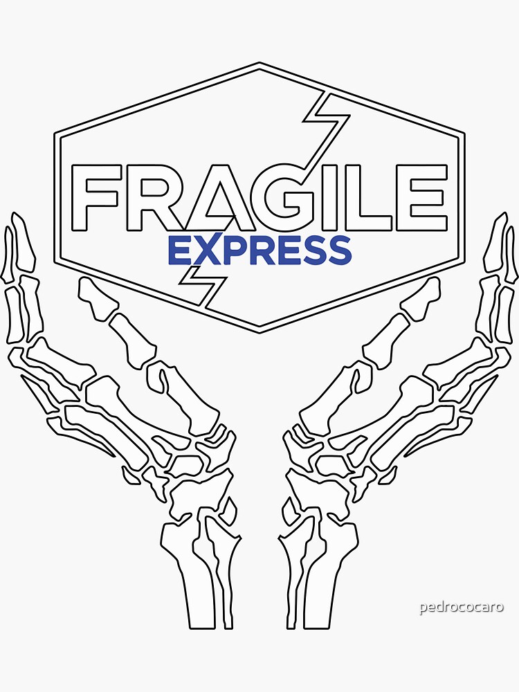"Fragile Express Death Stranding" Sticker for Sale by pedrococaro ...