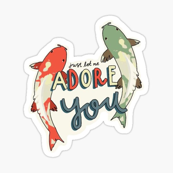 "Adore You Sticker Harry Styles" Sticker for Sale by supernova-vibes ...