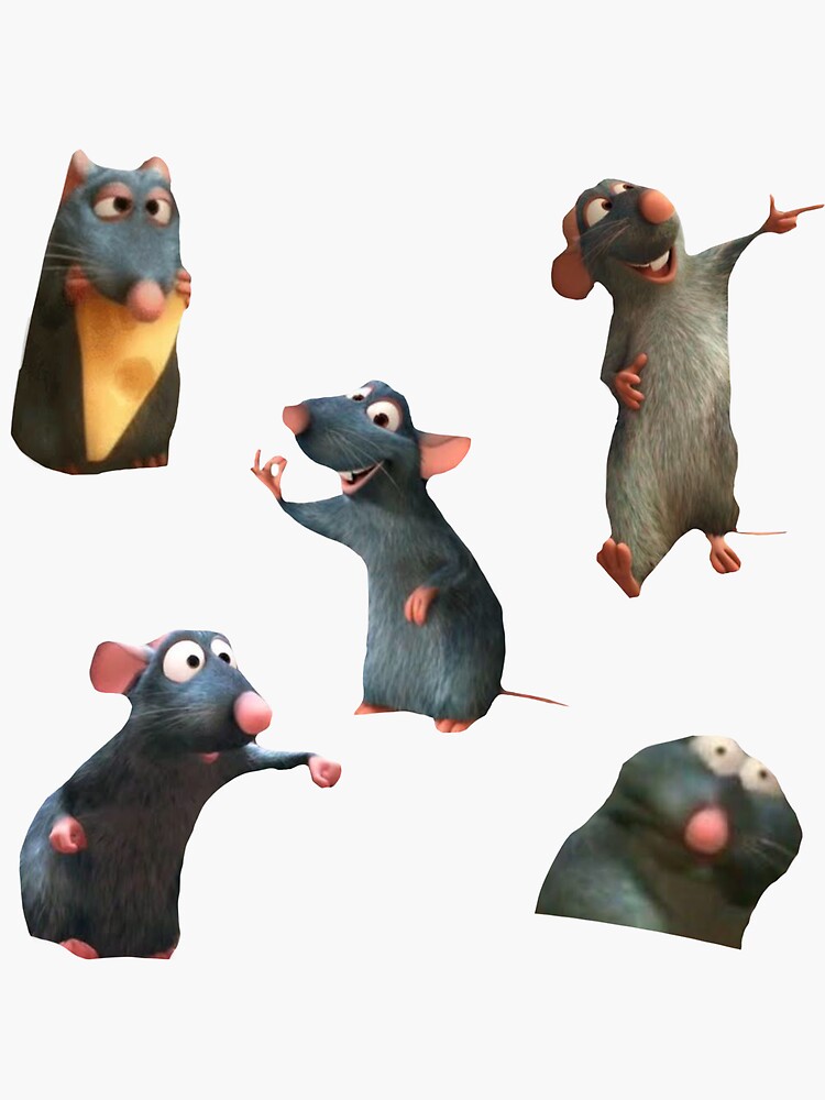 "Remy sticker pack " Sticker for Sale by Howdytoal | Redbubble