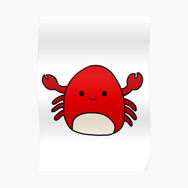 Carlos The Crab Poster For Sale By Art Alyssa21 Redbubble