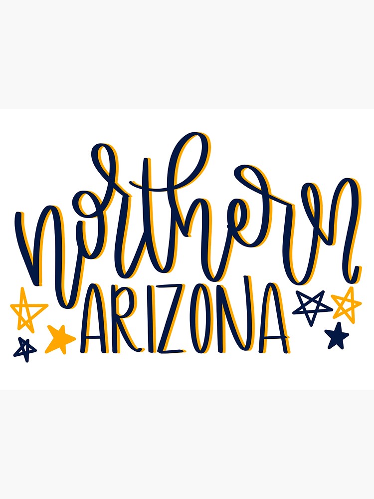 "Northern Arizona (NAU) Star design" Sticker for Sale by Lia Moran ...