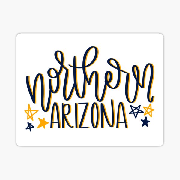 "Northern Arizona (NAU) Star design" Sticker for Sale by Lia Moran ...