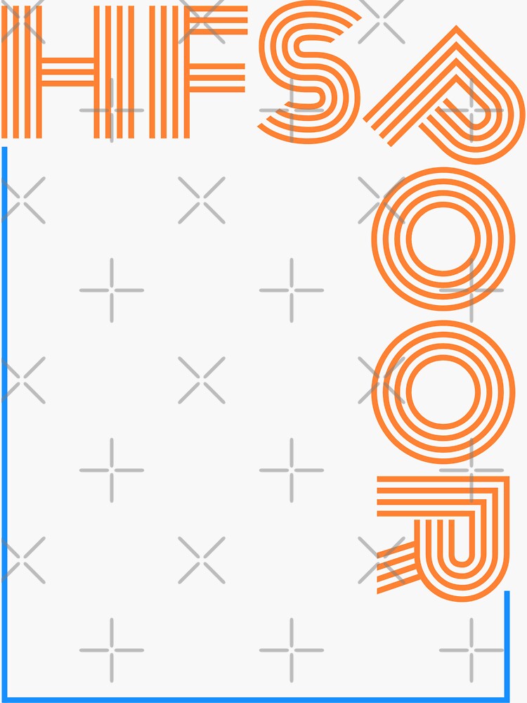 "HFSP" Sticker by GooseHaus | Redbubble