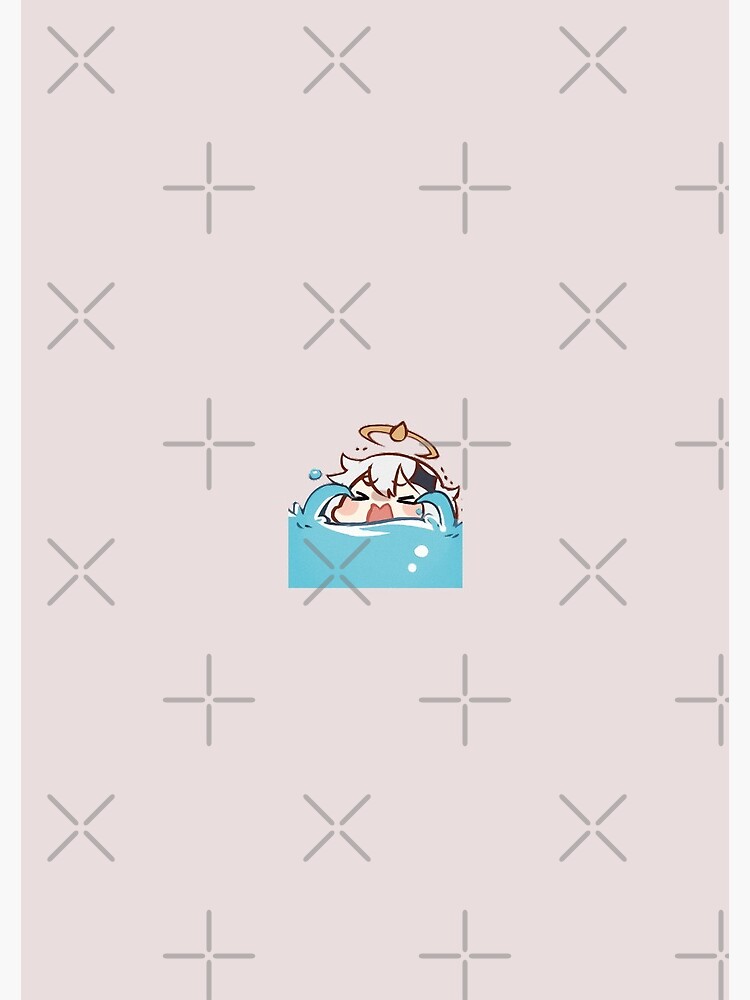 "Paimon | Genshin Impact Sticker "Crying"" Spiral Notebook by ...