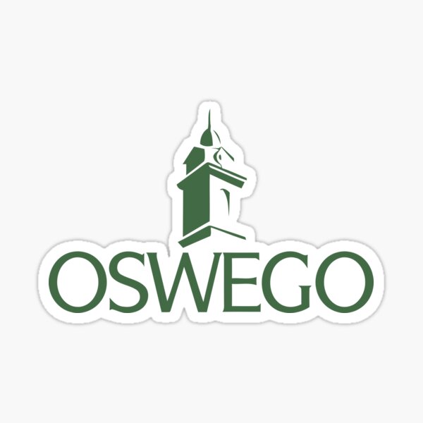 "SUNY Oswego" Sticker for Sale by BerandalYus | Redbubble