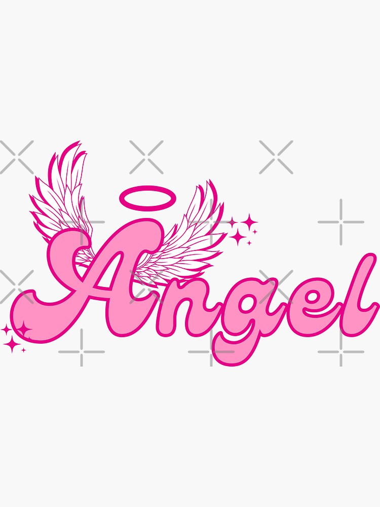 "Y2K ANGEL ASETHETIC" Sticker for Sale by angellawng | Redbubble