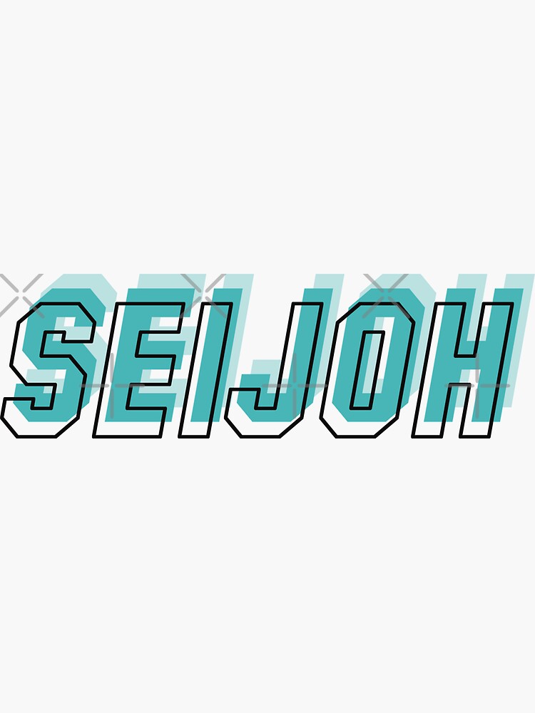 "Aoba Johsai Seijoh Haikyuu!! (light ver.)" Sticker for Sale by Mercks ...