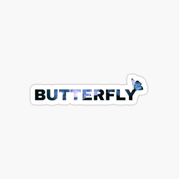 "Grimes Butterfly" Sticker by nuclearnebula | Redbubble