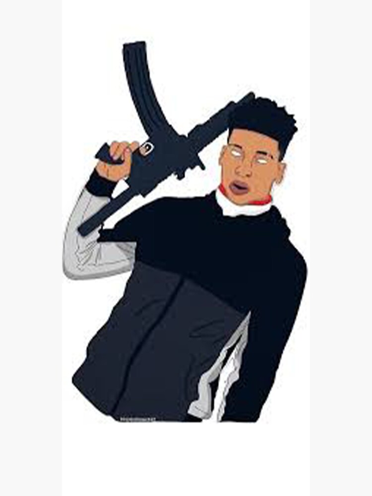 "nle choppa" Sticker by Aostend | Redbubble