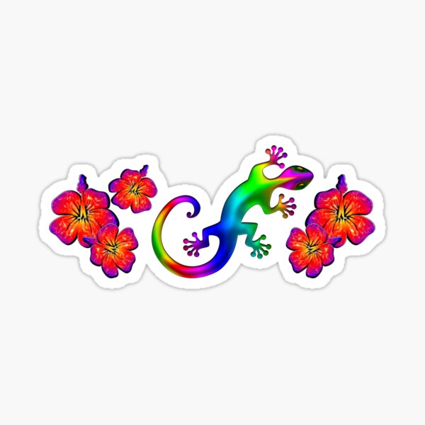 "Gecko, lizard, hawaii, aloha, surf, beach, summer, party, water sports ...