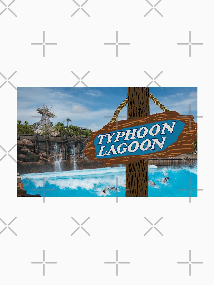 "Typhoon Lagoon Wave Pool with Sign" T-shirt for Sale by Yensid1971 ...
