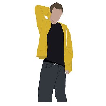"jesse pinkman cartoon" Sticker for Sale by beckylong | Redbubble
