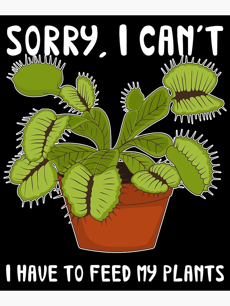 Venus Flytrap Meme HAPPY VENUS FLYTRAP Carnivorous Plant Funny Gift'