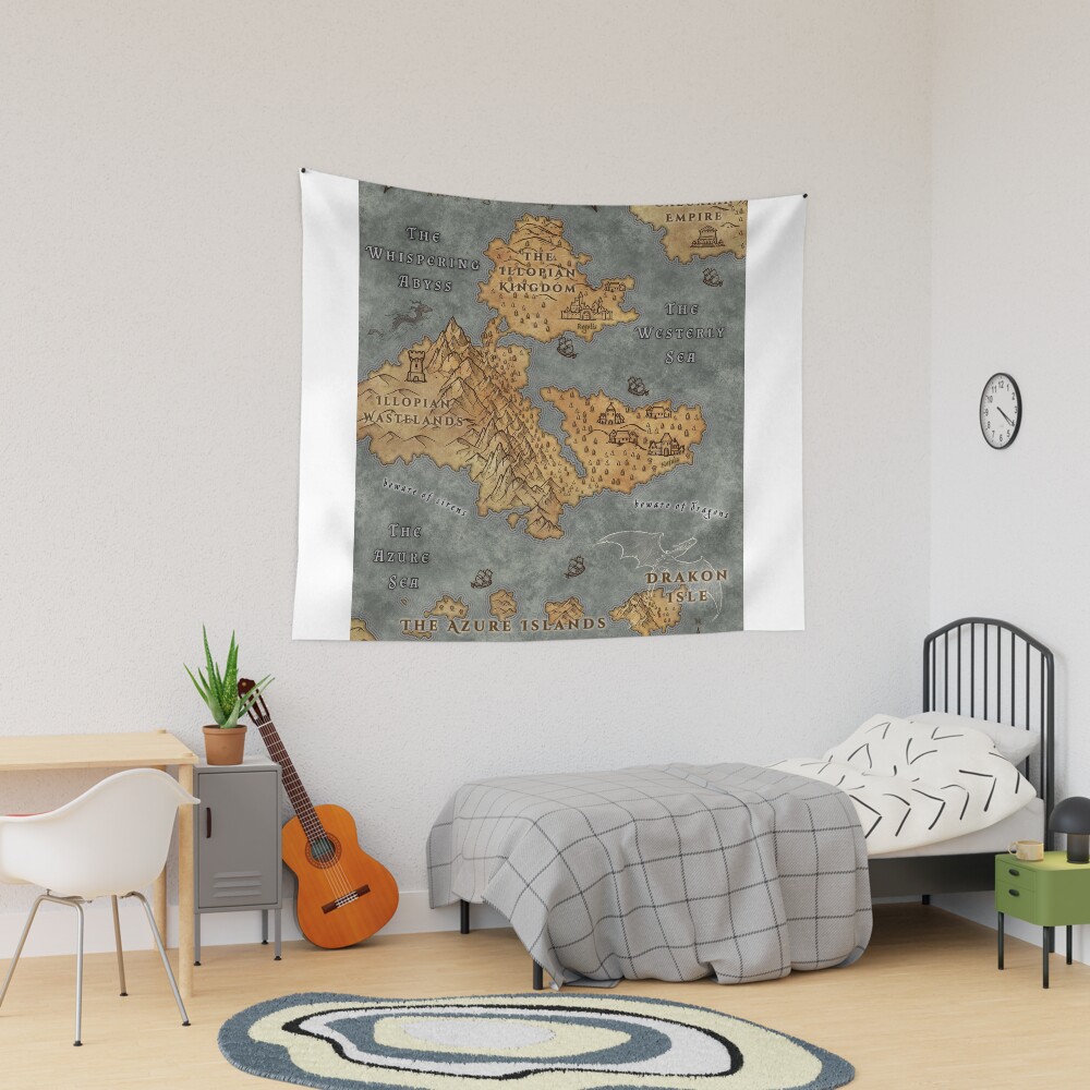 "Map of Aletharia (Color)" Poster for Sale by britney-jackson | Redbubble
