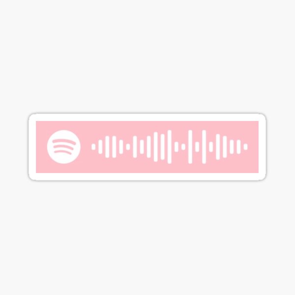 "sweet melody by little mix spotify code" Sticker by anikasart | Redbubble