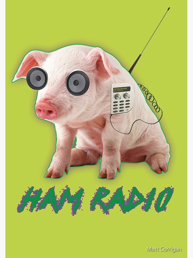 "Ham Radio" Poster for Sale by Extreme-Fantasy | Redbubble
