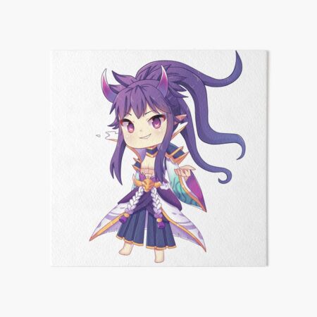 "Cute Chibi Spirit Blossom Thresh" Art Board Print by FairyGary | Redbubble