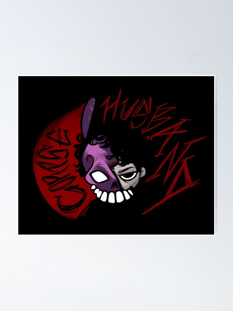 "Corpse Husband Rabbit Skull Mask" Poster by bllurriie | Redbubble