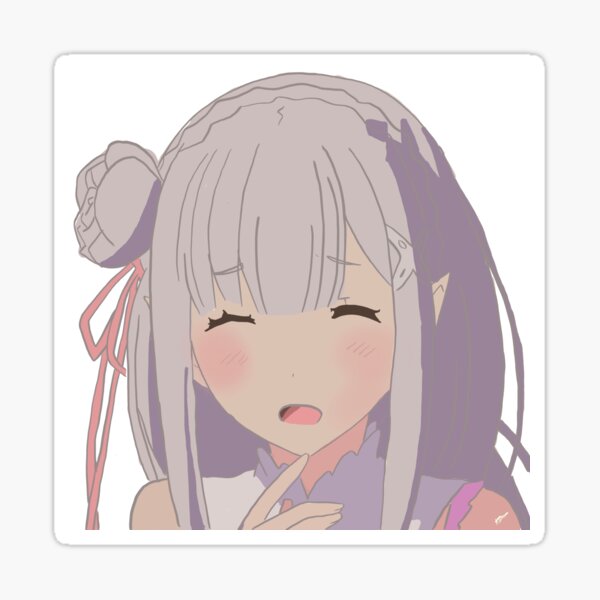 "Emilia " Sticker for Sale by jadziagrace | Redbubble