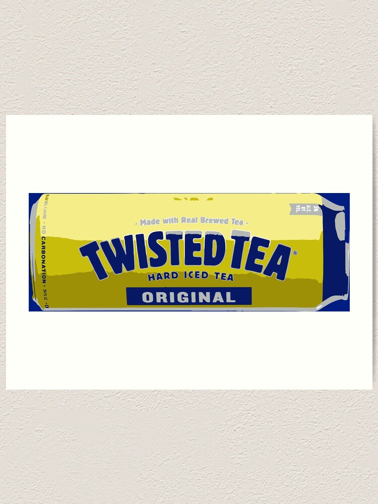 "Basic Twisted Tea Can Tall Boy " Art Print for Sale by BonBonTheDJ ...