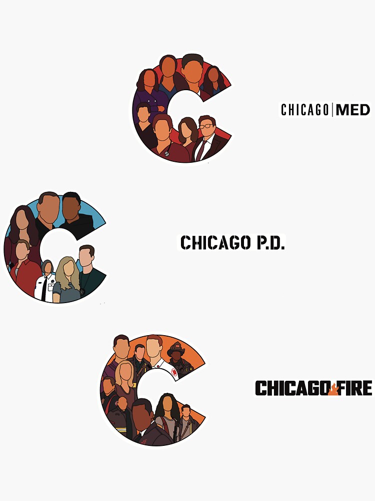 "One Chicago Sticker Pack" Sticker for Sale by ashtynkessel | Redbubble