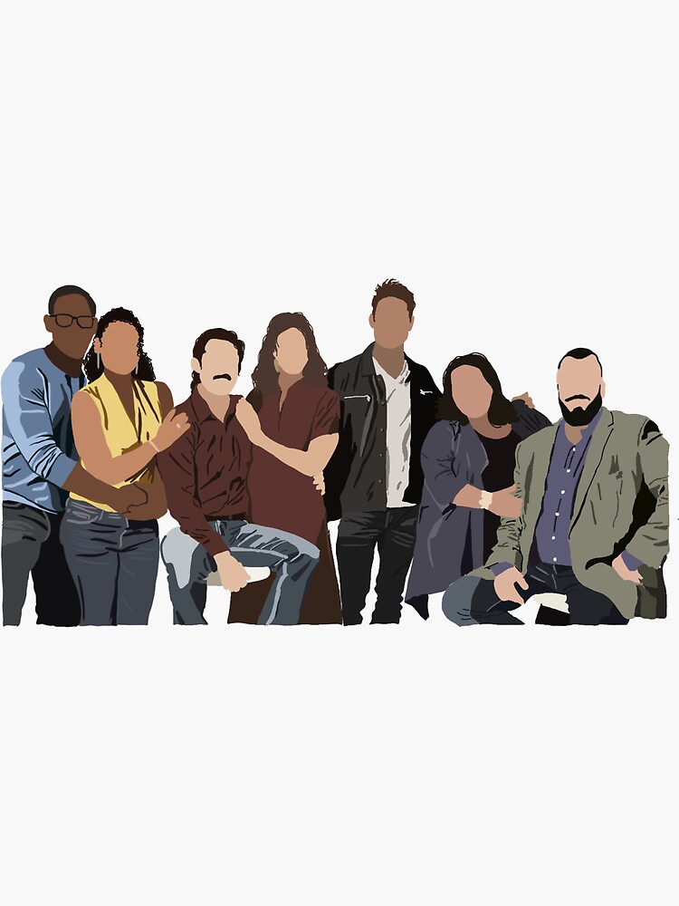 "This Is Us Sticker" Sticker for Sale by emmabertram44 | Redbubble