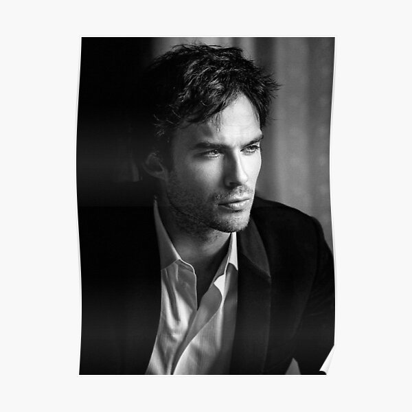 "ian somerhalder" Poster for Sale by lovied | Redbubble
