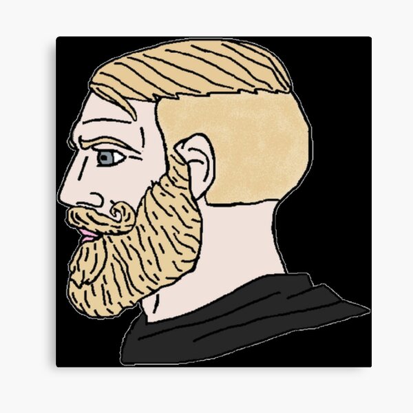 Yes Chad Canvas Prints | Redbubble