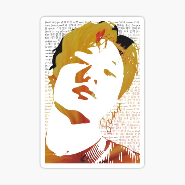 "The Boyz Juyeon X Georgia O'Keeffe Painting Linoprint" Sticker by ...