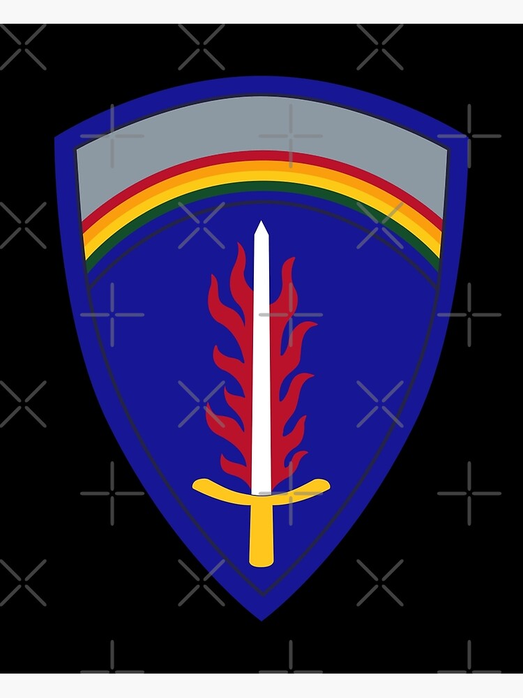"US ARMY EUROPE USAREUR" Poster by enigmaticone | Redbubble
