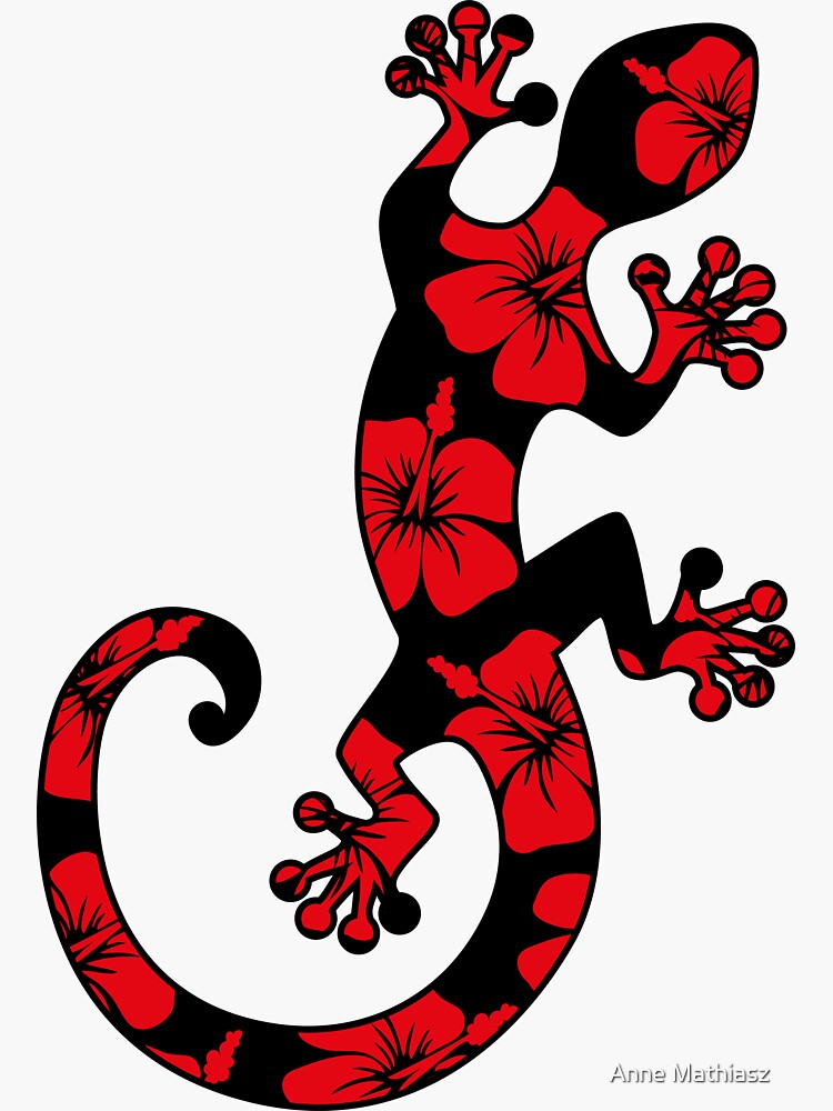 "Gecko, lizard, hawaii, aloha, surf, beach, summer, party, water sports ...
