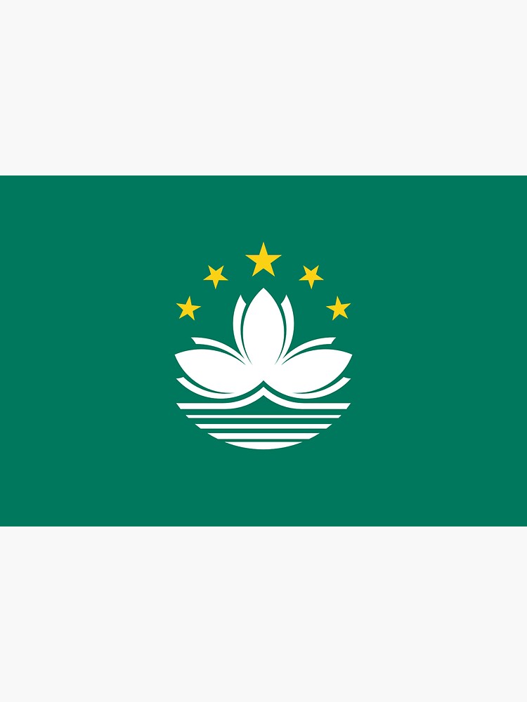 "Macau flag" Sticker for Sale by ARTPICSS | Redbubble