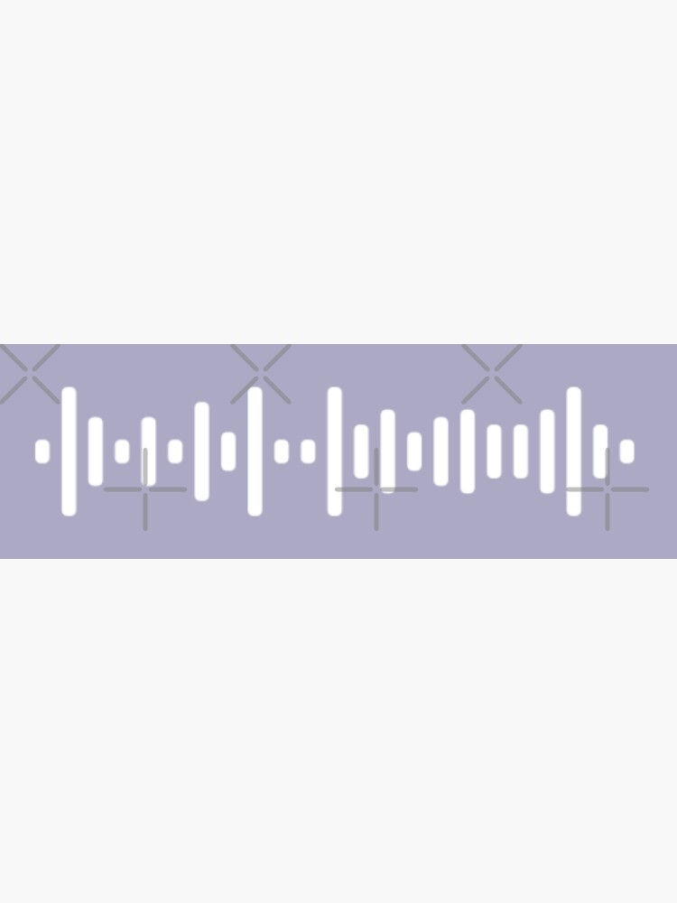 "HEAT WAVES - music code scan" Sticker for Sale by hopecreations ...