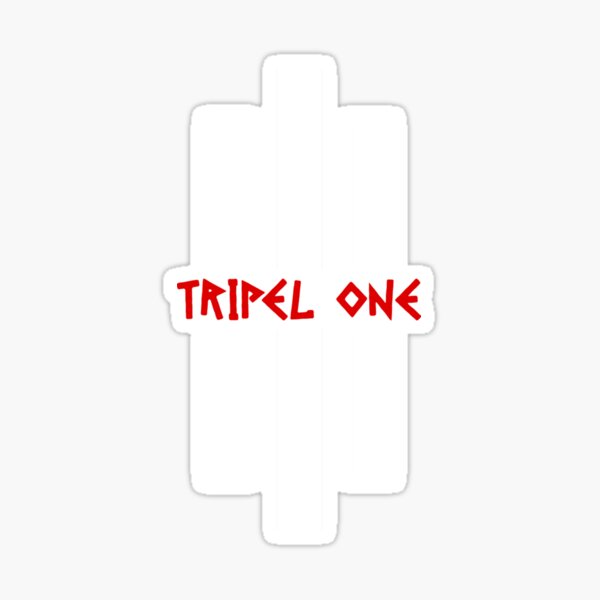 "Triple One - Logo Best Selling" Sticker by anggitad | Redbubble