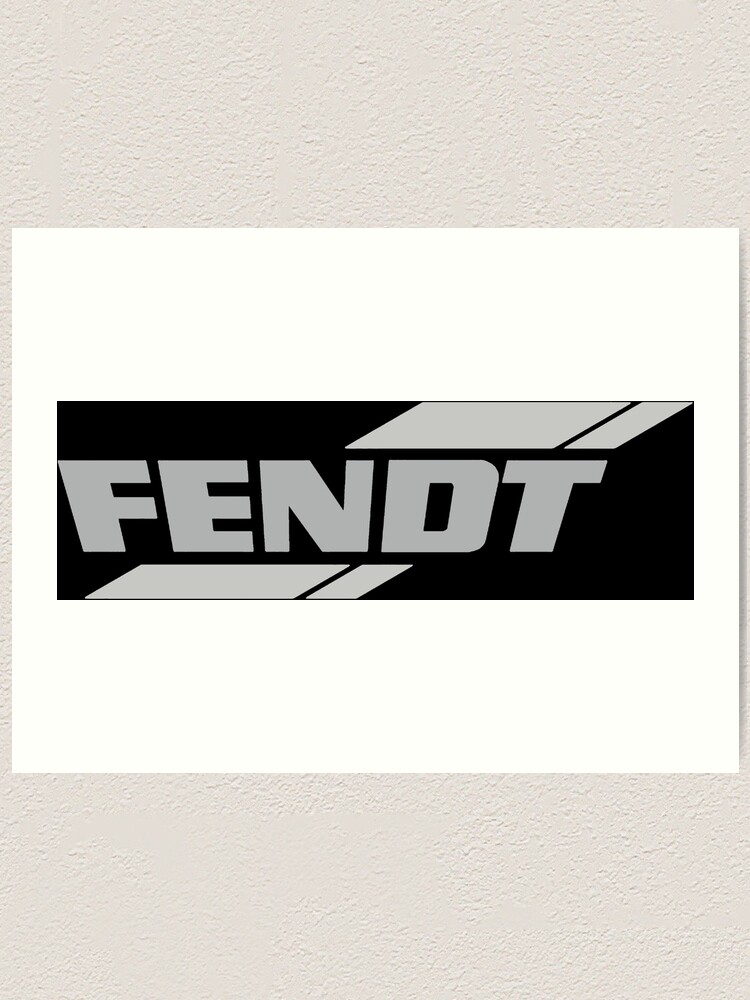 "TRACTOR-FENDT LOGO" Art Print for Sale by tutudaniel | Redbubble