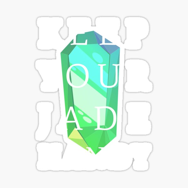 "Keep Your Jade Handy Graphic" Sticker by cbass55 | Redbubble