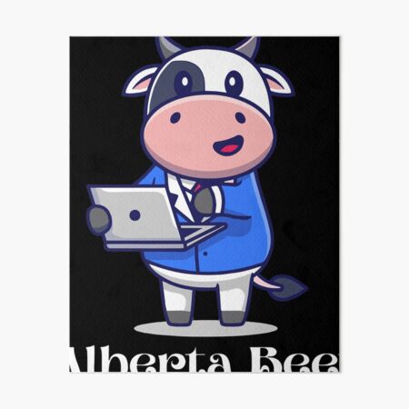 "Alberta Beef Limited Series 01" Art Board Print by wardieko | Redbubble