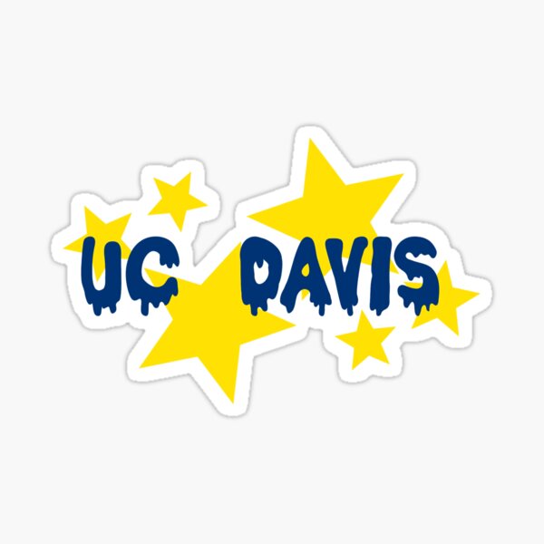 "uc davis drip" Sticker for Sale by allieandnora | Redbubble