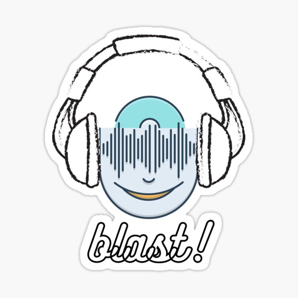 "BLAST!" Sticker by Dandelion921 | Redbubble