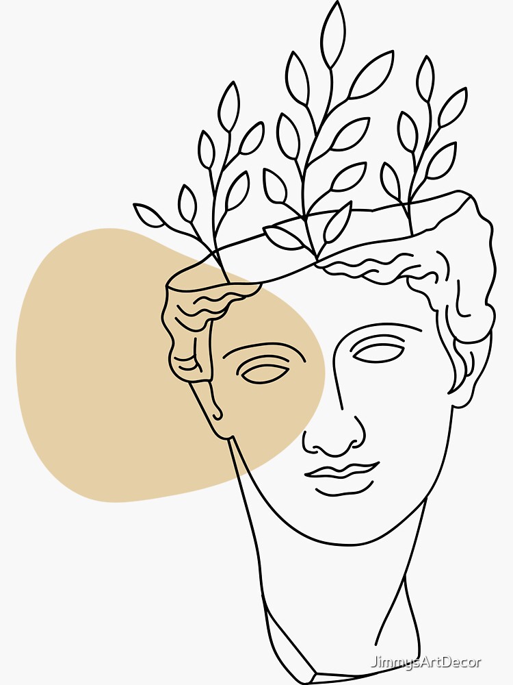 " Greek Art Decor,line Art draw,Greek Art decor,modern abstract decor ...