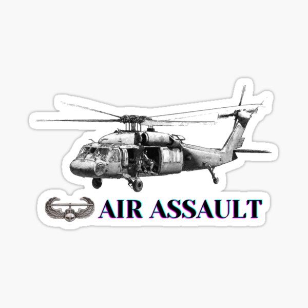 "Army Air Assault" Sticker for Sale by malibuclassic70 | Redbubble