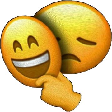 "Double Face Emoji" Pin for Sale by vipinder | Redbubble