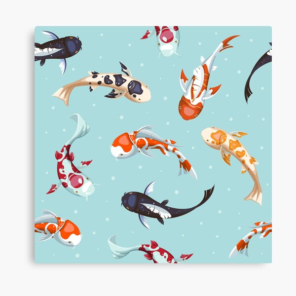 Lucky Fish Canvas Prints | Redbubble