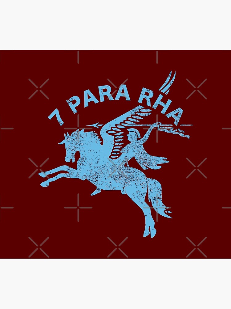 "7 Para RHA (distressed)" Poster by FireMission45 | Redbubble