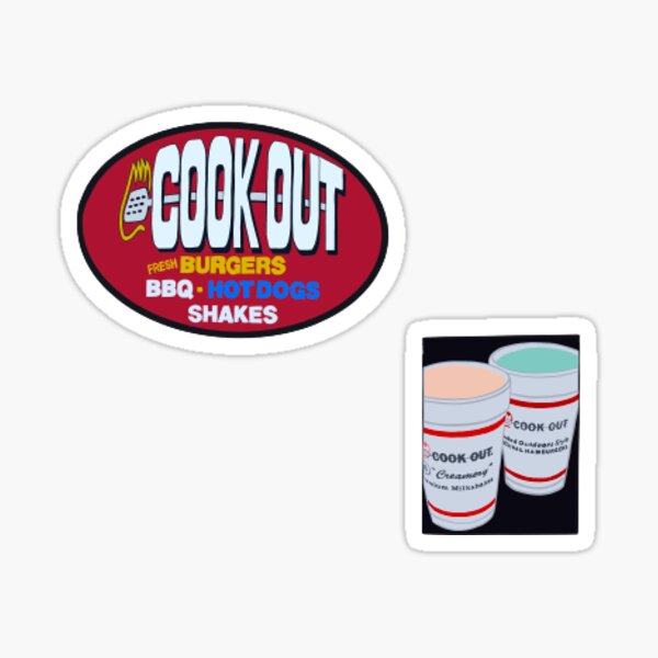 "Cook Out Sticker Pack" Sticker by jahyet98 | Redbubble