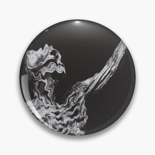 "STATUE OF MELTED HUMAN SKELETON ON BLACK BACKGROUND "OFF" ART " Pin by ...
