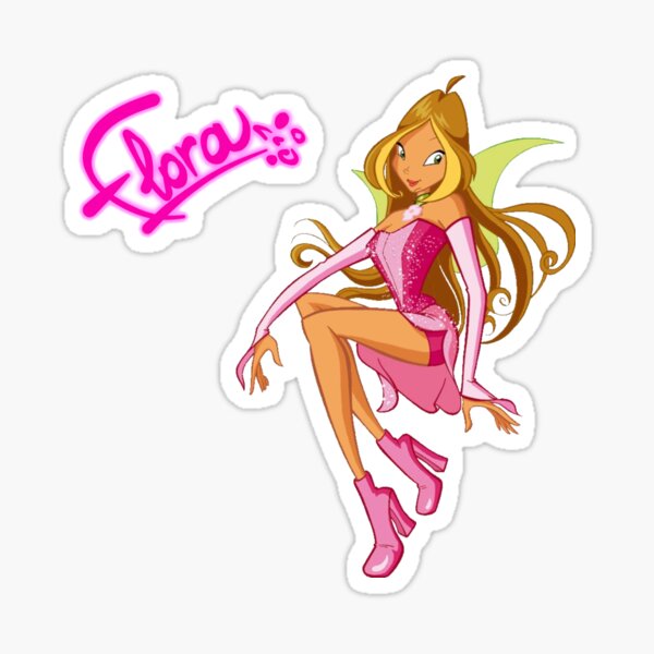 "Flora" Sticker for Sale by sindux | Redbubble