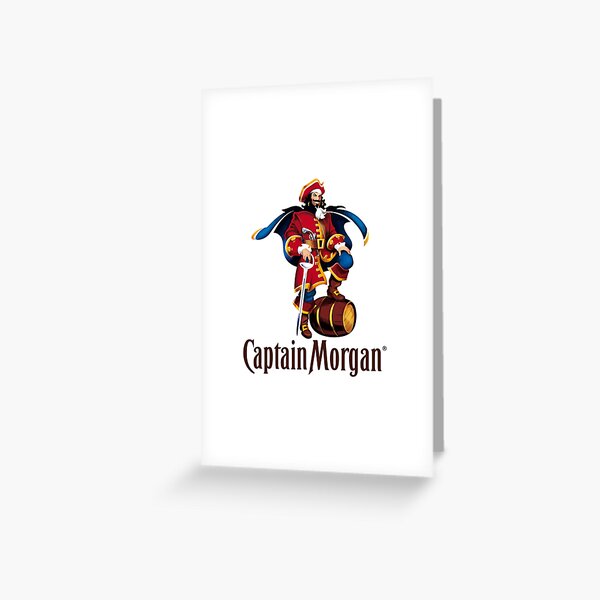 Captain Morgan Greeting Cards | Redbubble